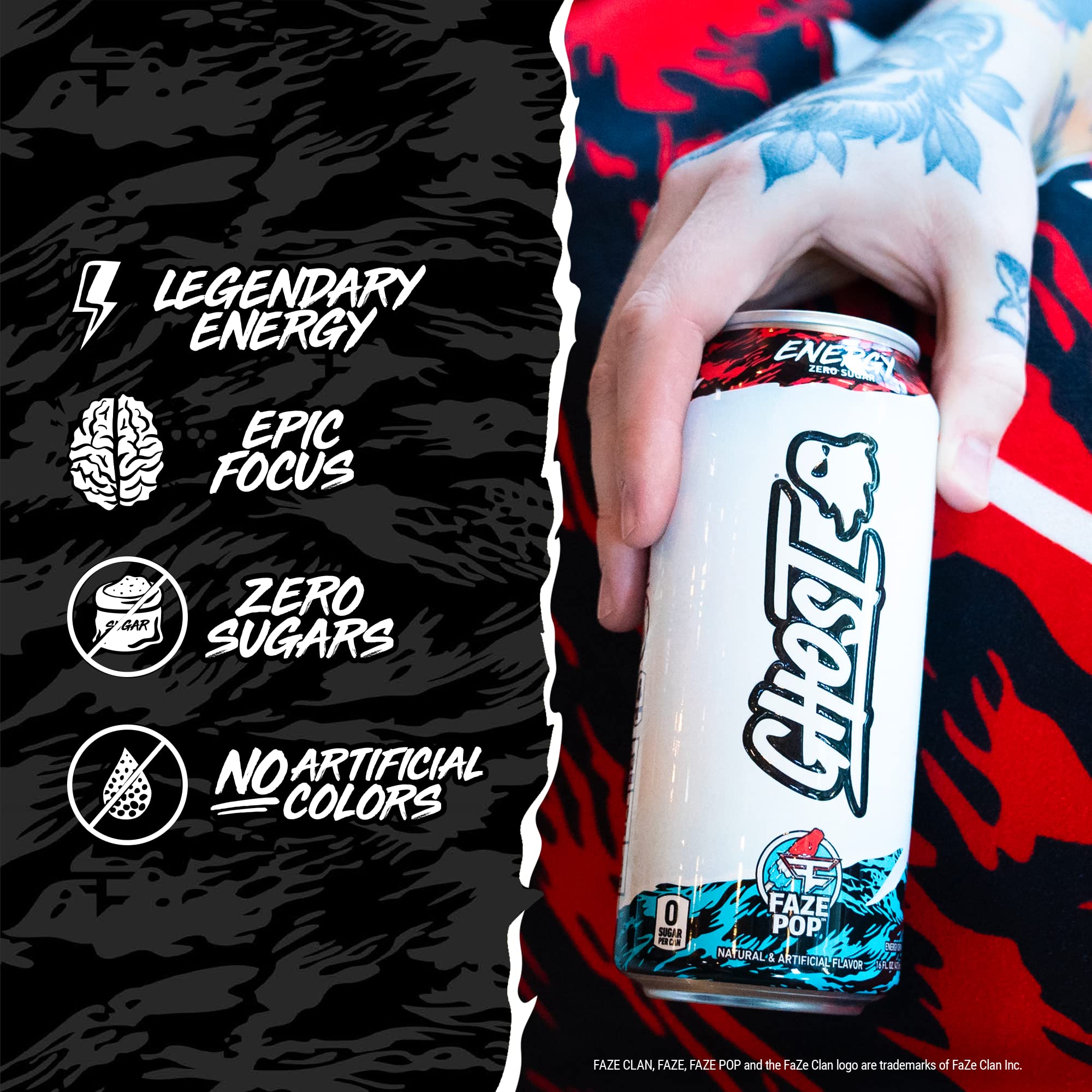 Mua GHOST Energy x Faze Clan (Faze Pop) - Performance Energy Drink - 12 ...