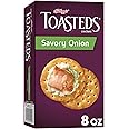 Amazon.com: Toasteds Crackers, Toasted Crackers, Party Snacks, Savory ...