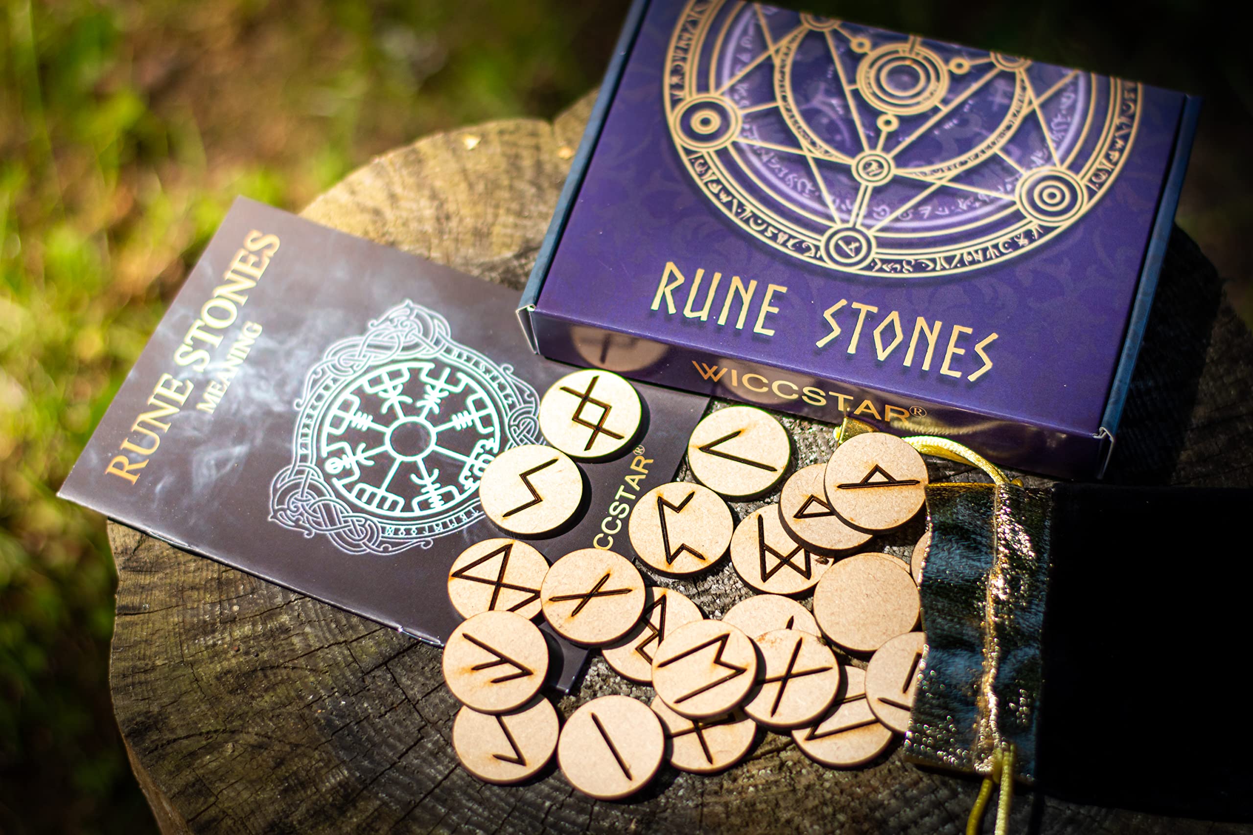 Mua Rune Stones Set with Manual for Beginners and 5 layouts. Viking ...