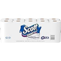 Amazon.com: Scott 1000 Sheets Per Roll Toilet Paper, Bath Tissue, 20 ...