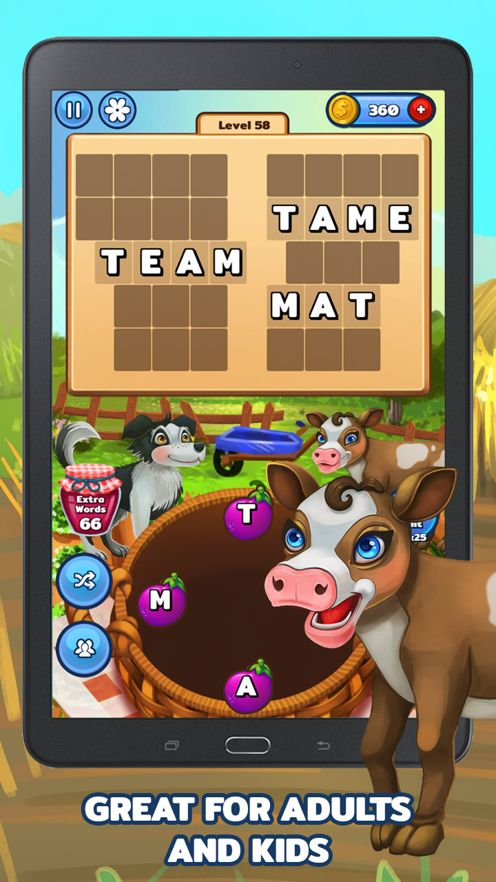Granja de Palabras - Juego de Palabras en Español (Word Farm - Animal ...