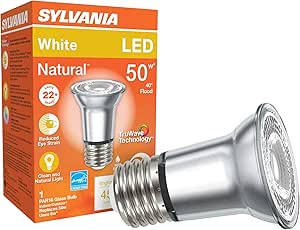 LEDVANCE LED TruWave Natural Series PAR16 Light Bulb 50W Equivalent ...