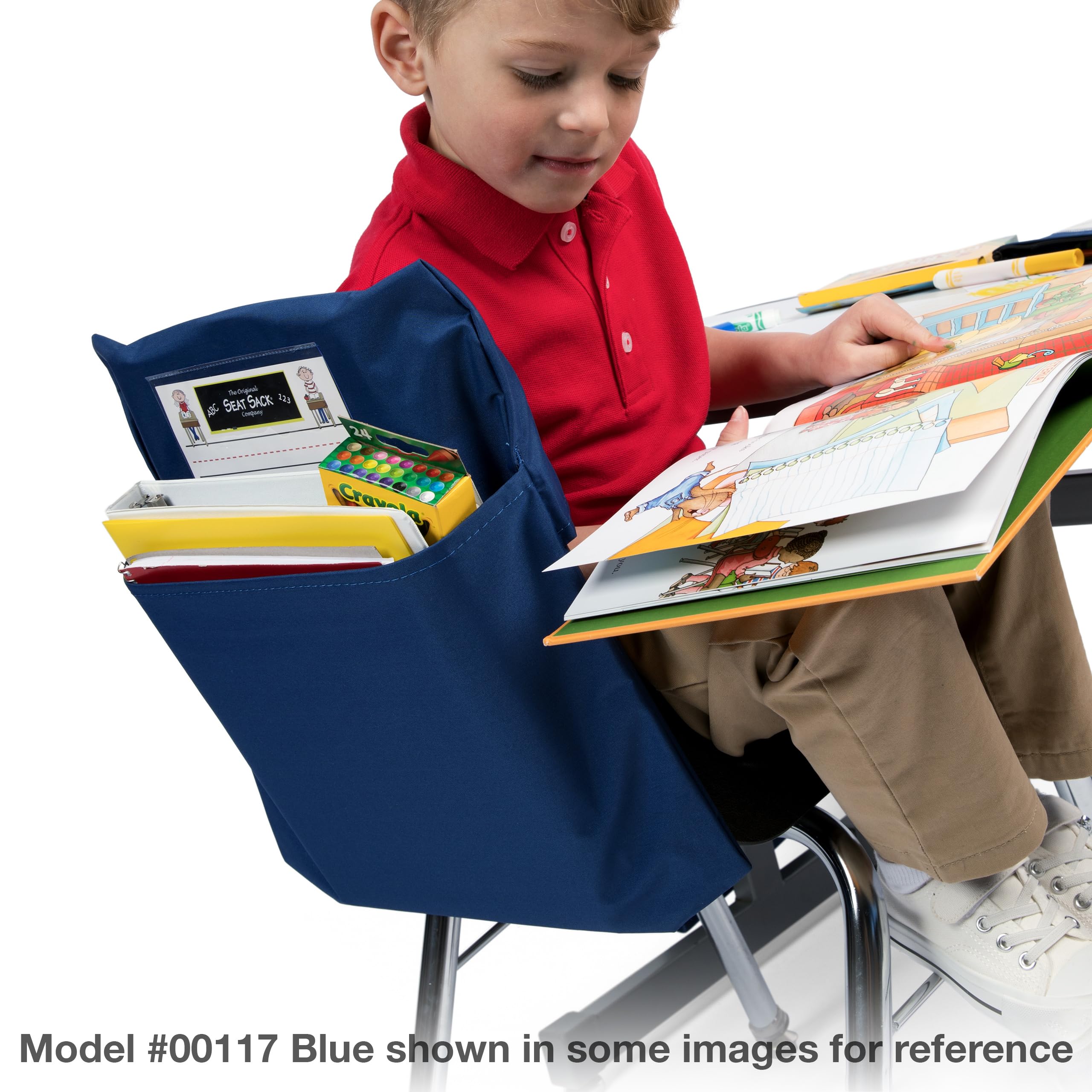 Mua Seat Sack 14" Student Chair Storage Pocket for Classrooms, Black ...