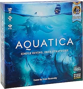 Arcane Wonders Aquatica Game, Blue, Board Games - Amazon Canada