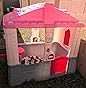 Amazon.com: Step2 Happy Home Cottage & Grill Kids Playhouse, Blue: Toys ...