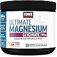 Amazon.com: Force Factor Ultimate Magnesium Glycinate Powder 300mg, Support Relaxation & Mood ...