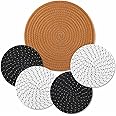 Amazon.com: Trivet Hot Pot Holders Pads: Humbson 5 Pcs Trivets for Hot ...