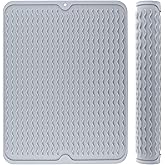 Amazon.com: ME.FAN Silicone Dish Drying Mat for Kitchen Counter, Dish ...