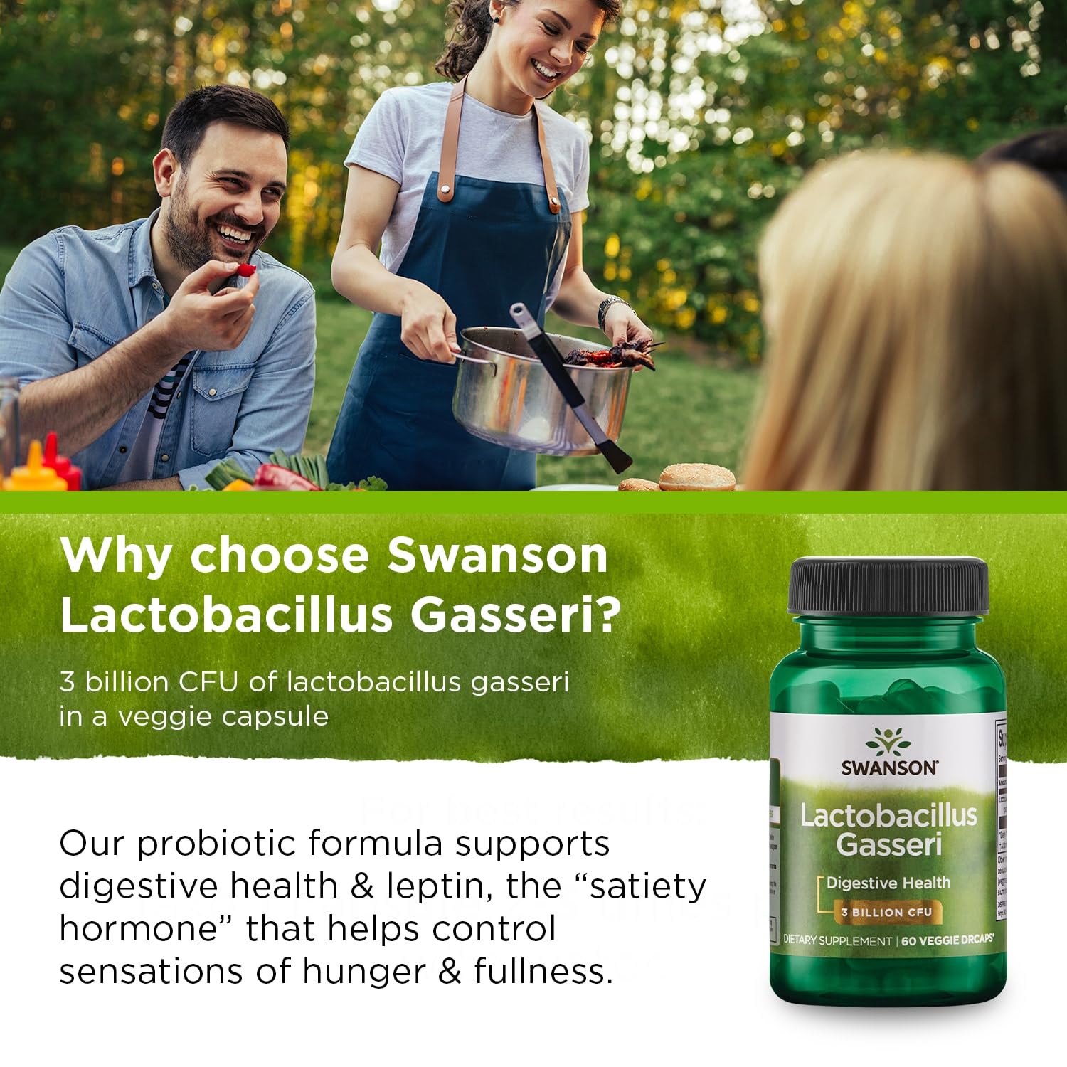Mua Swanson Lactobacillus Gasseri - Probiotic Supplement Supporting ...