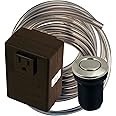 Westbrass Disposal Air Switch and Single Outlet Control Box, Polished ...