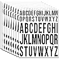 Amazon.com: 10 Sheet Self Adhesive Letter stickers, 2 Inch+1 Inch Vinyl ...
