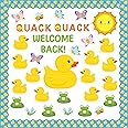 Amazon.com: AsodSway 120Pcs Duck Bulletin Board Back to School Cutouts ...