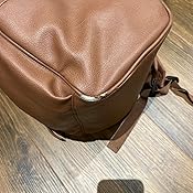 Kah&Kee Leder Rucksack Wickeltasche mit Laptopfach Travel School für ...