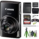 Amazon.com : Canon PowerShot ELPH 360 HS with 12x Optical Zoom and Built-In Wi-Fi(Black ...