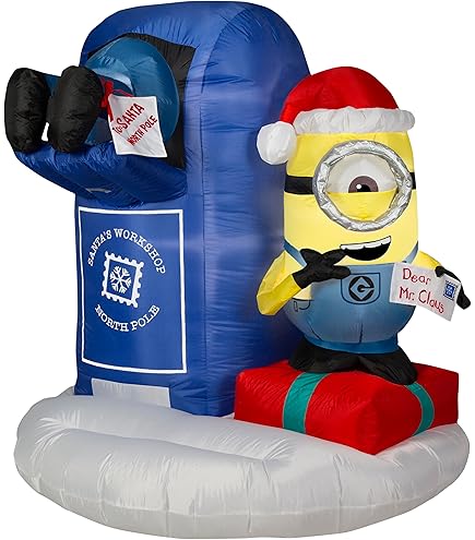 Minion Christmas Tree Inflatable