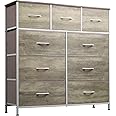 Amazon.com: WLIVE 9-Drawer Dresser, Fabric Storage Tower for Bedroom ...