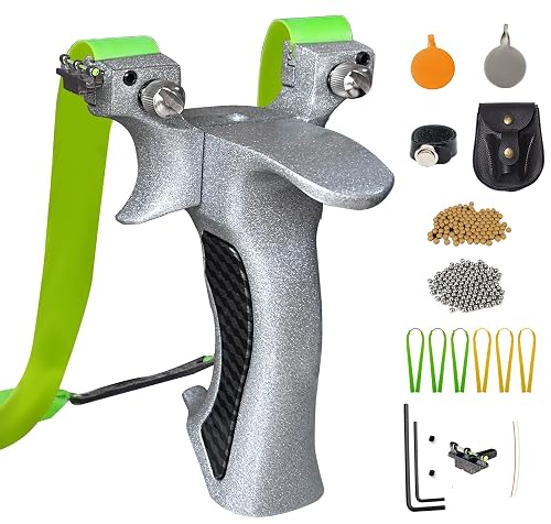 RCZZSUWE Slingshot, Hunting Sling Shot Set for Adults, Professional ...