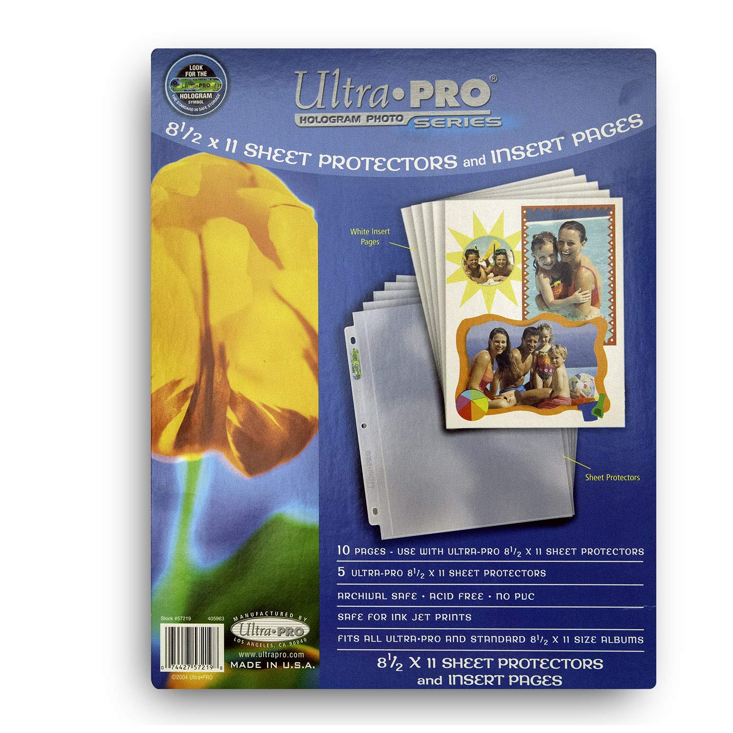 Mua Ultra Pro White Paper with 8.5 inch x 11 inch Clear Sheet Protector ...