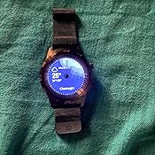 Buy Titan Connected X Brown Hybrid Smartwatch for Men with Heart Rate ...