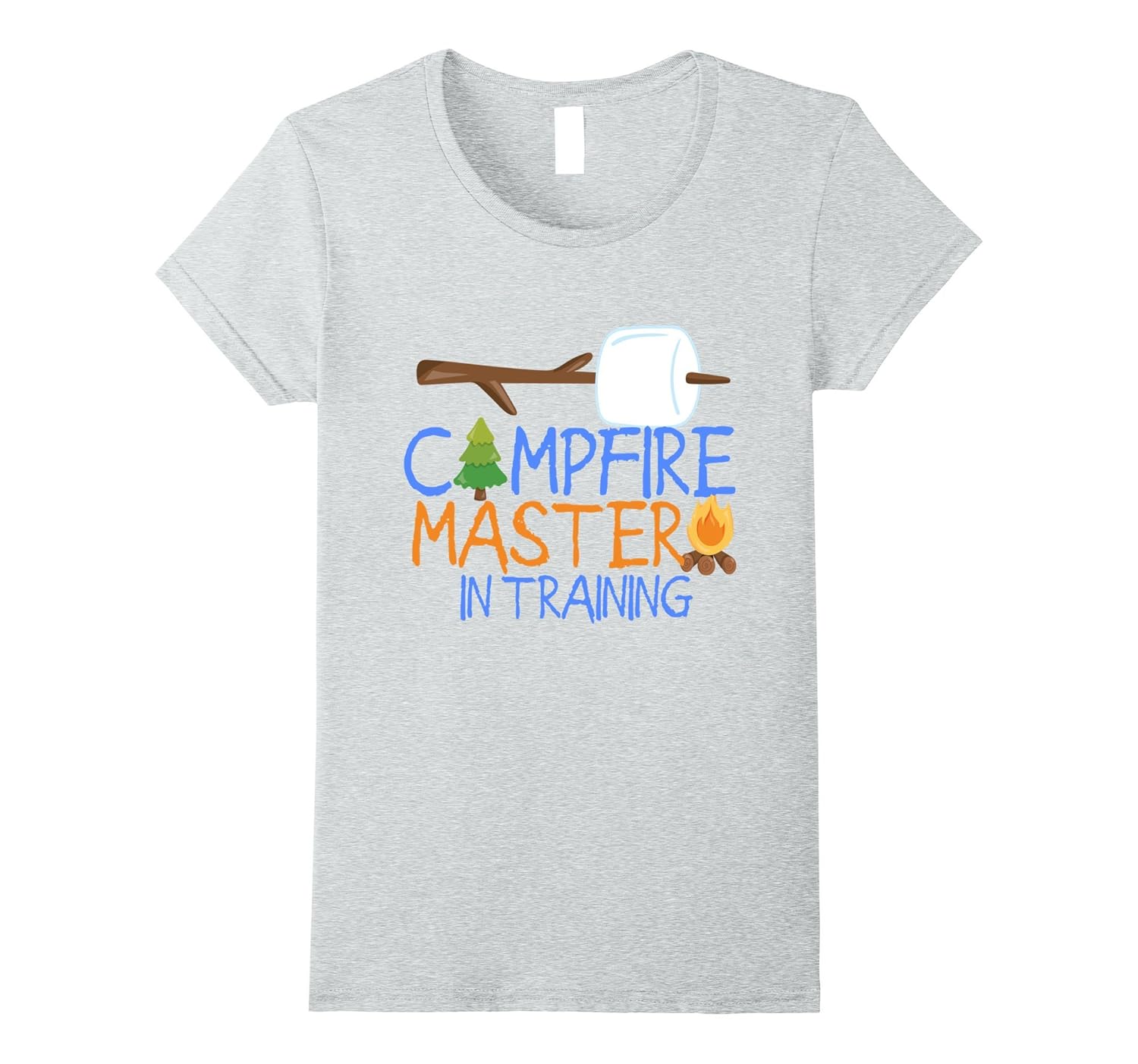 Campfire Master In Training Son Kids Camping Shirt Camp