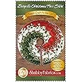 Amazon.com: Shabby Fabrics Bargello Christmas Tree Skirt Pattern : Home ...