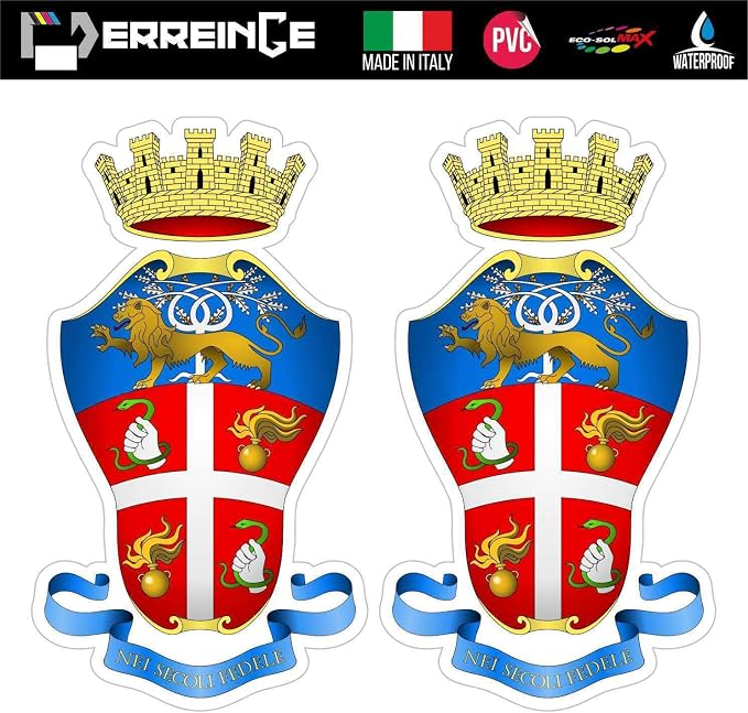 erreinge Sticker x2 CARABINIERI Adesivo Sagomato in PVC per ...