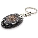 Amazon.com: Piezo Orgonite Hex Bullet Pendant Necklace with Bionized Black Tourmaline Crystals ...