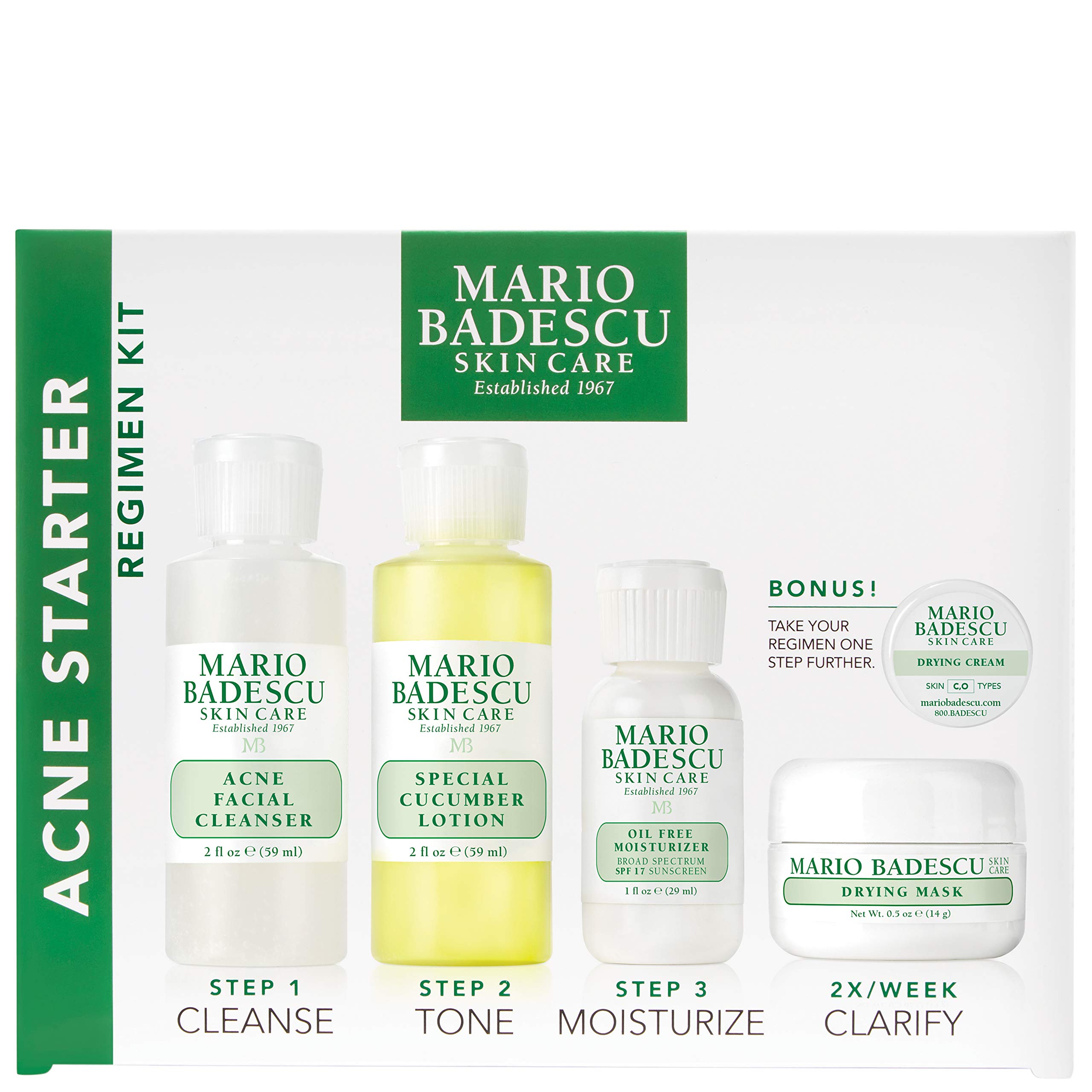 Mua Mario Badescu Acne Starter/Control/Repair Skin Care Kit for All ...