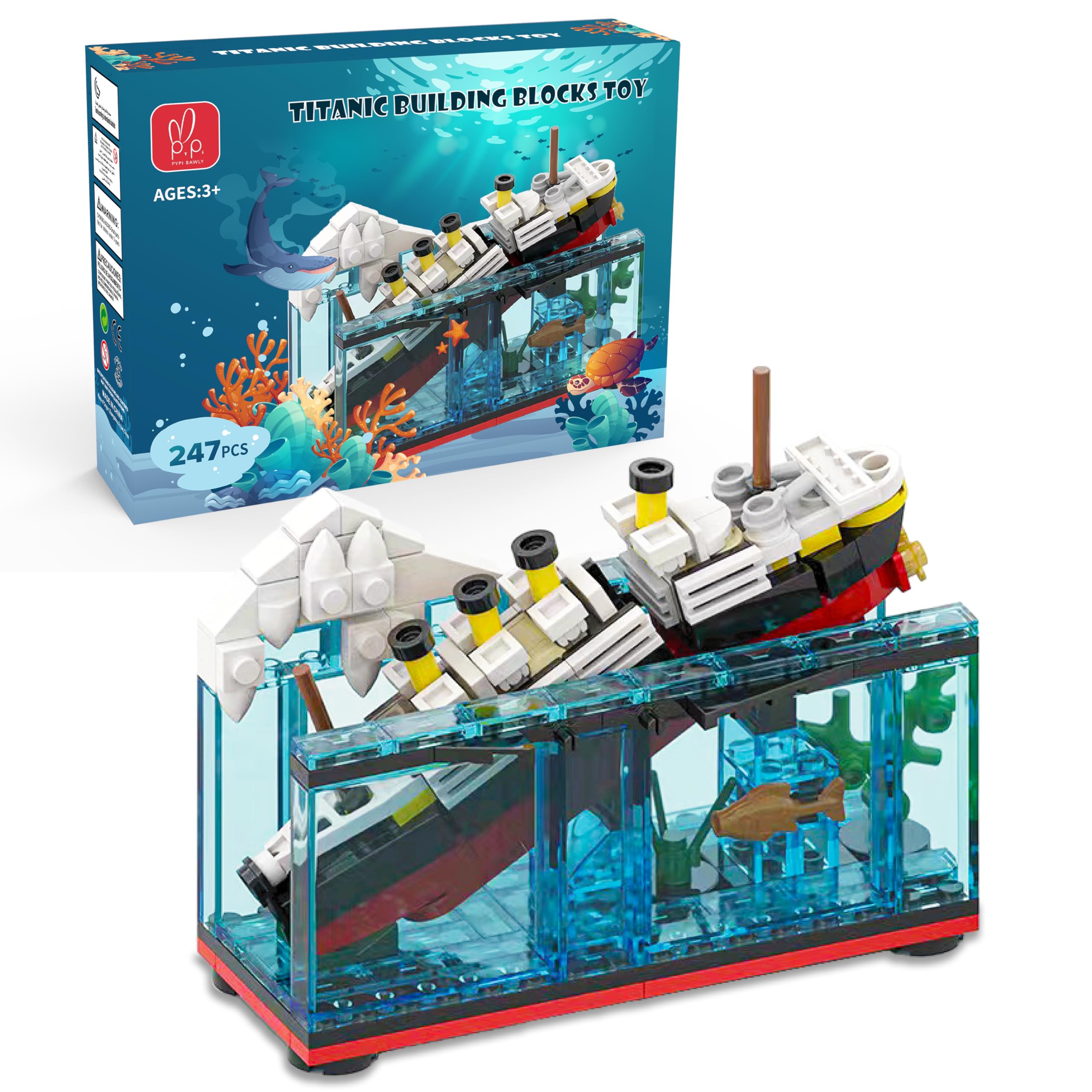 Mua Titanic Sink and Break in Half Toy Building Blocks Set, Titanic ...