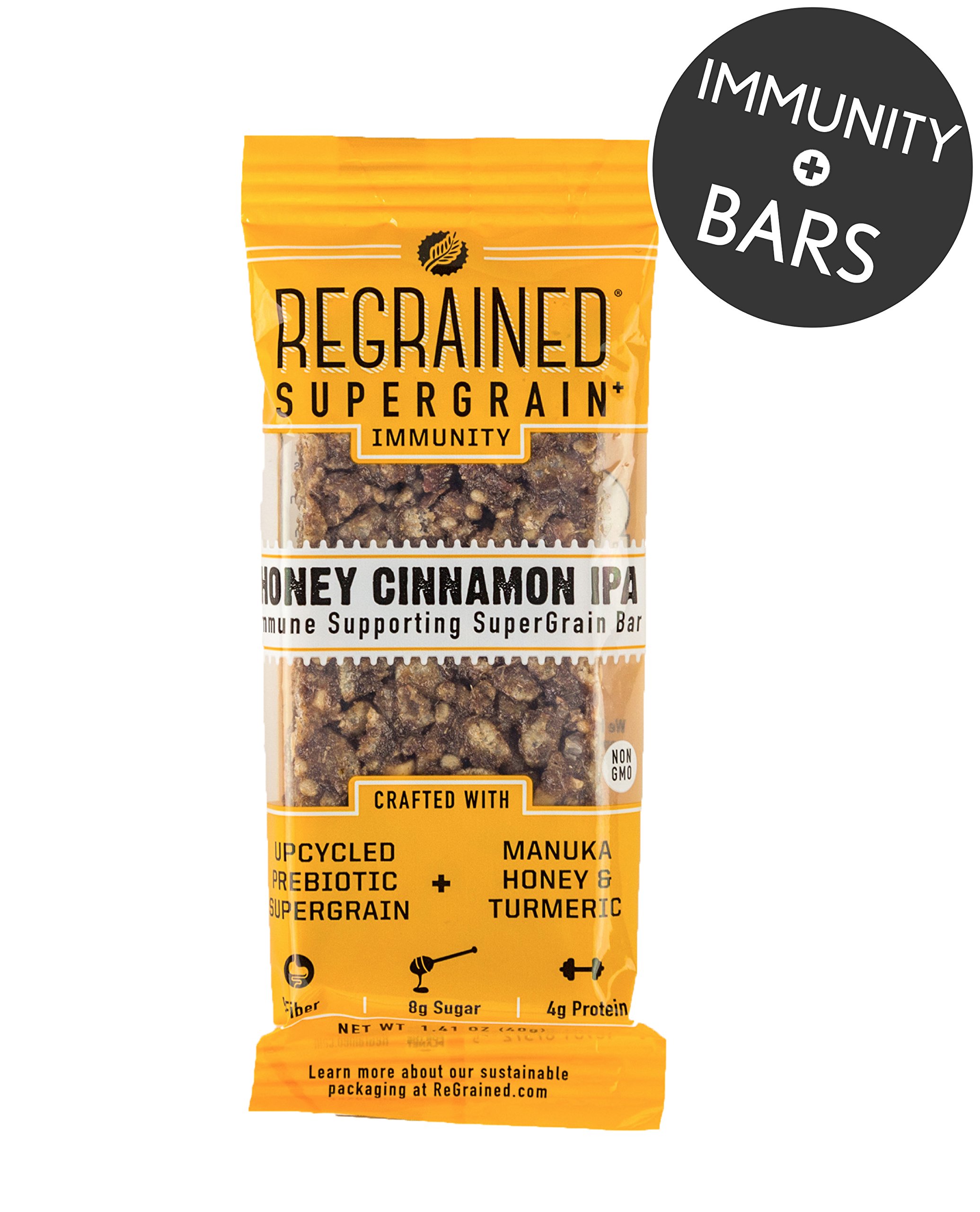 ReGrained Supergrain Healthy Granola Energy Bar – Chewy, Crispy ...