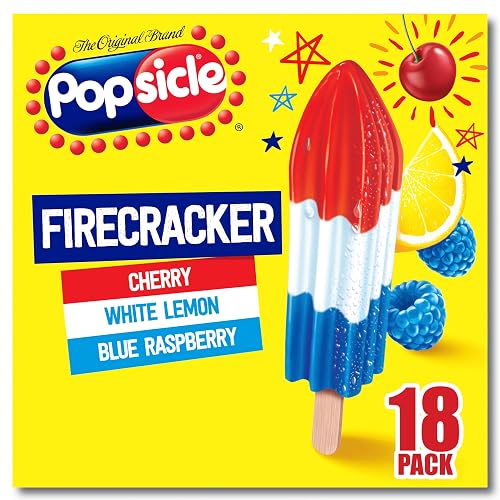 Popsicle Ice Pops Firecracker Frozen Confection Pop 18 ct Frozen ...