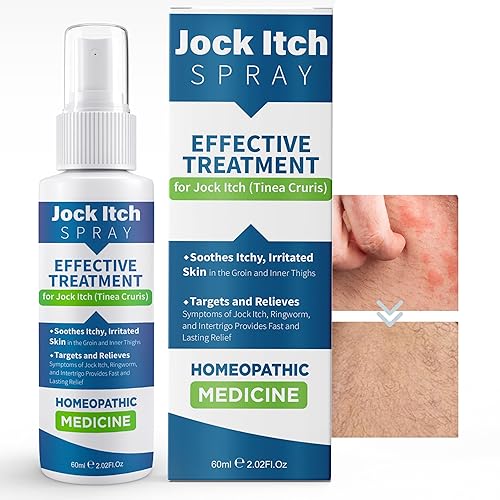 Jock Itch Spray | Antifungal Treatment for Jock Itch | Soothes Itchy ...