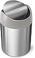 Amazon.com: simplehuman 1.5 Liter / 0.4 Gallon Mini Countertop Trash ...