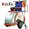 PetraTools Battery Powered Sprayer - 14 Gallon Push Cart - Weed Sprayer ...