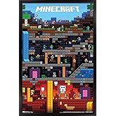 Amazon.com: Trends International Minecraft - World Beyond Wall Poster ...
