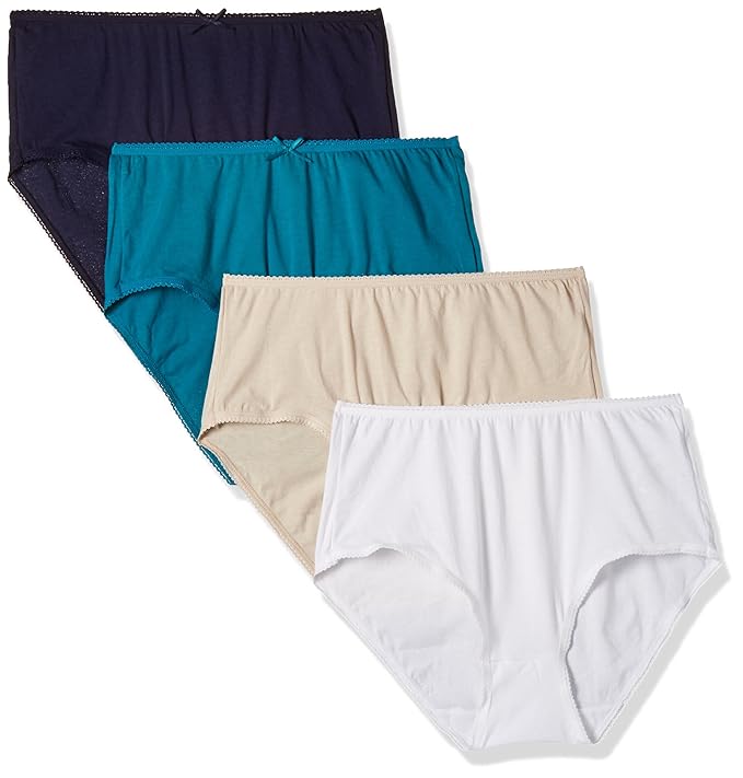 Buy Marks & Spencer Women's Cotton Midi Brief (Pack of 4 ...