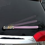 Amazon.com: ORIGINAL WipeSabers Reflective Saber WiperTags for Rear ...