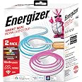 Amazon.com: Energizer Smart 2pk Neon LED Light Strips, 20 Ft RGBW Wi-Fi ...