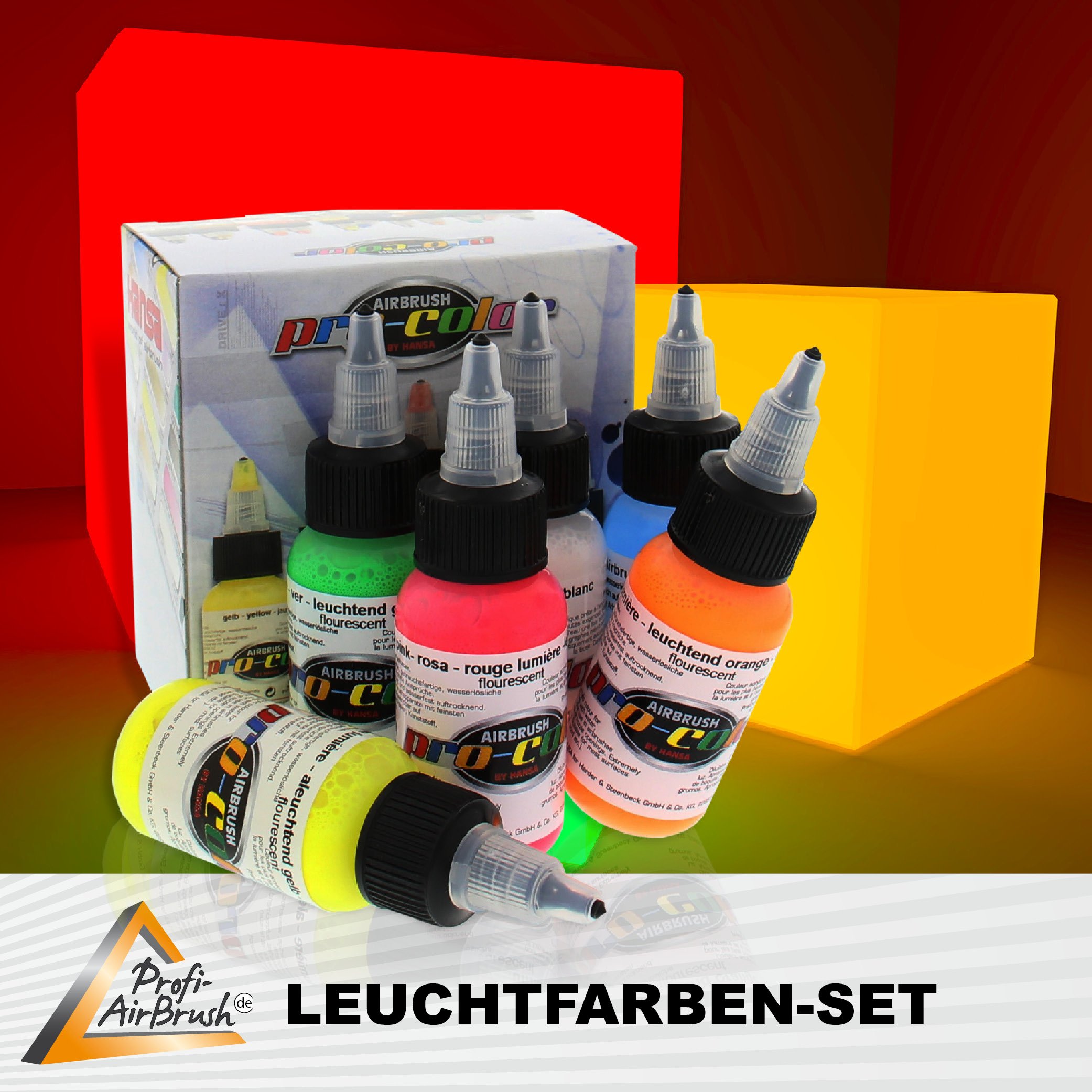 Airbrush Colour Colours Set For Airbrush Compressor Airbrush Hansa Pro ...