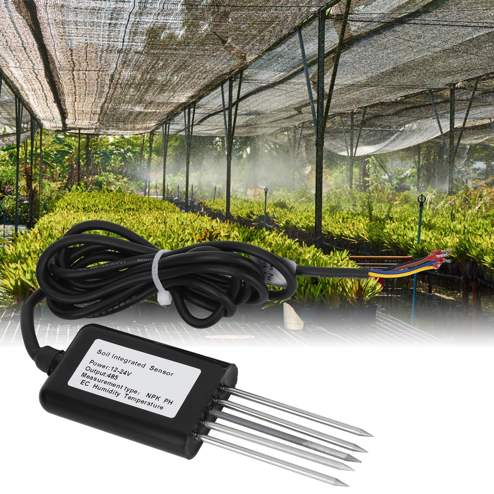 Mua Soil Moisture Sensor Module, 5Pin Soil PH Temperature and Humidity ...