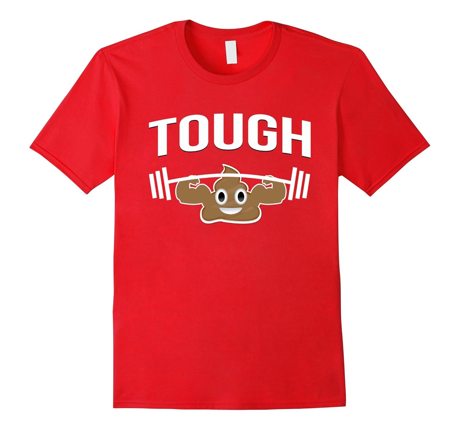 Poop Tough Emoji T-Shirt. Poop Emoji Funny Shirt-BN – Banazatee