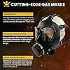 KYNG Gas Mask + 40mm NBC Filter- Respirator Tactical CBRN Face Mask ...