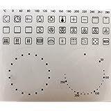 Cooker Oven Stove Range Hob Stickers Symbols Replacement Labels Knob ...