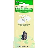 Amazon.com: Clover Metal Open-Sided Thimble, Medium