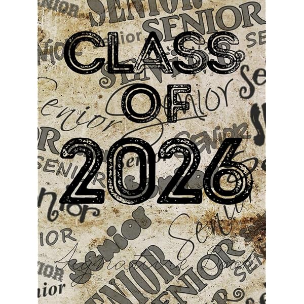 High School Senior Memory Book