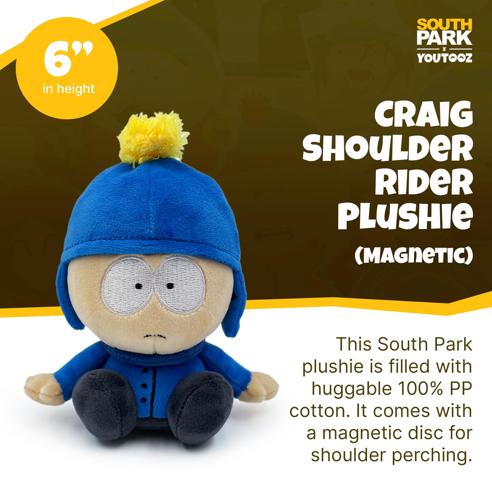 Mua Youtooz Craig South Park 6IN Shoulder Rider, Collectible Soft ...