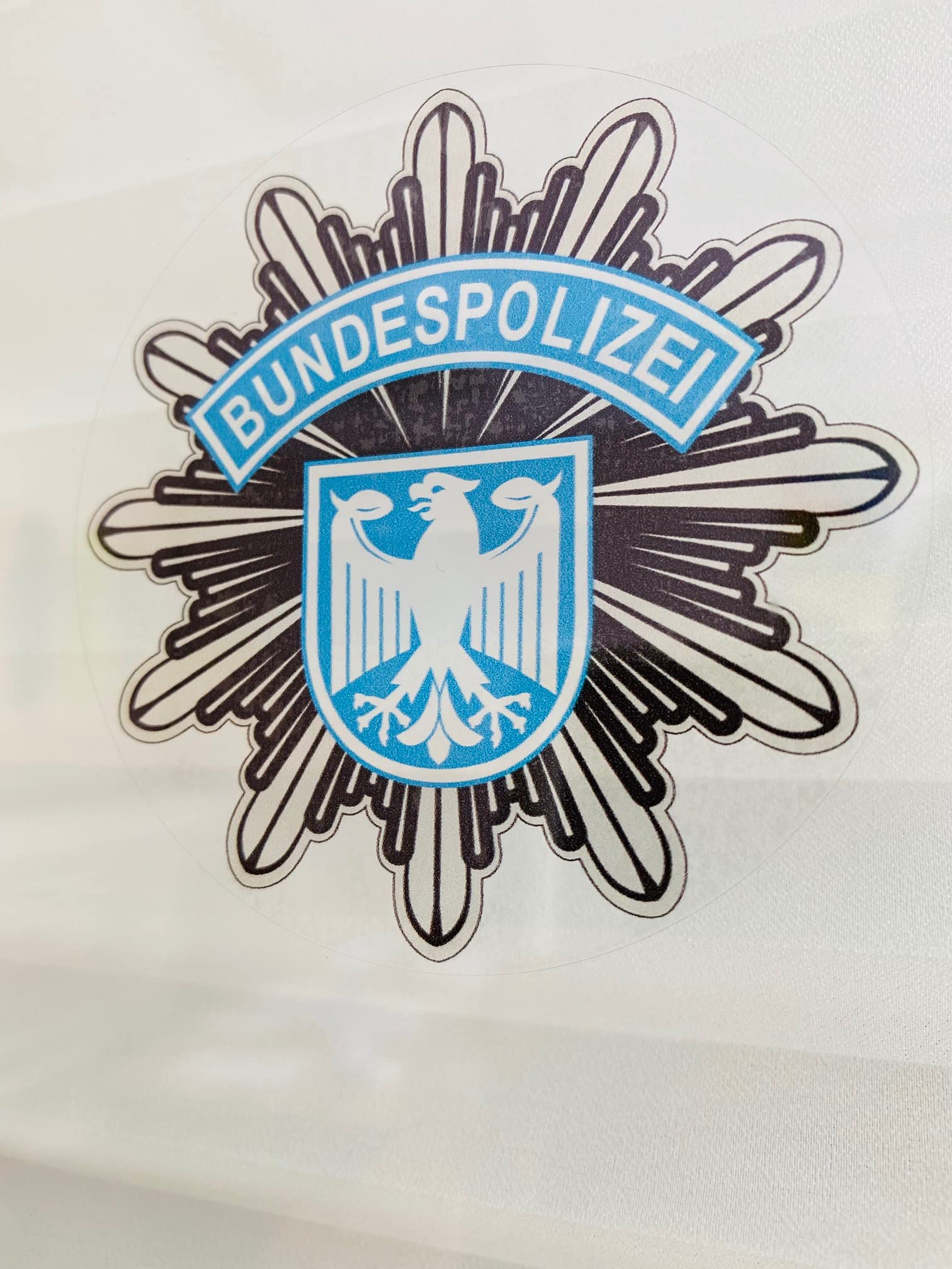 Mua BUNDESPOLIZEI GdP Badge DPolG Transparent Sticker Inside Adhesive ...