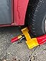 Amazon.com: Tevlaphee Universal Wheel Lock Heavy Duty Security Trailer ...