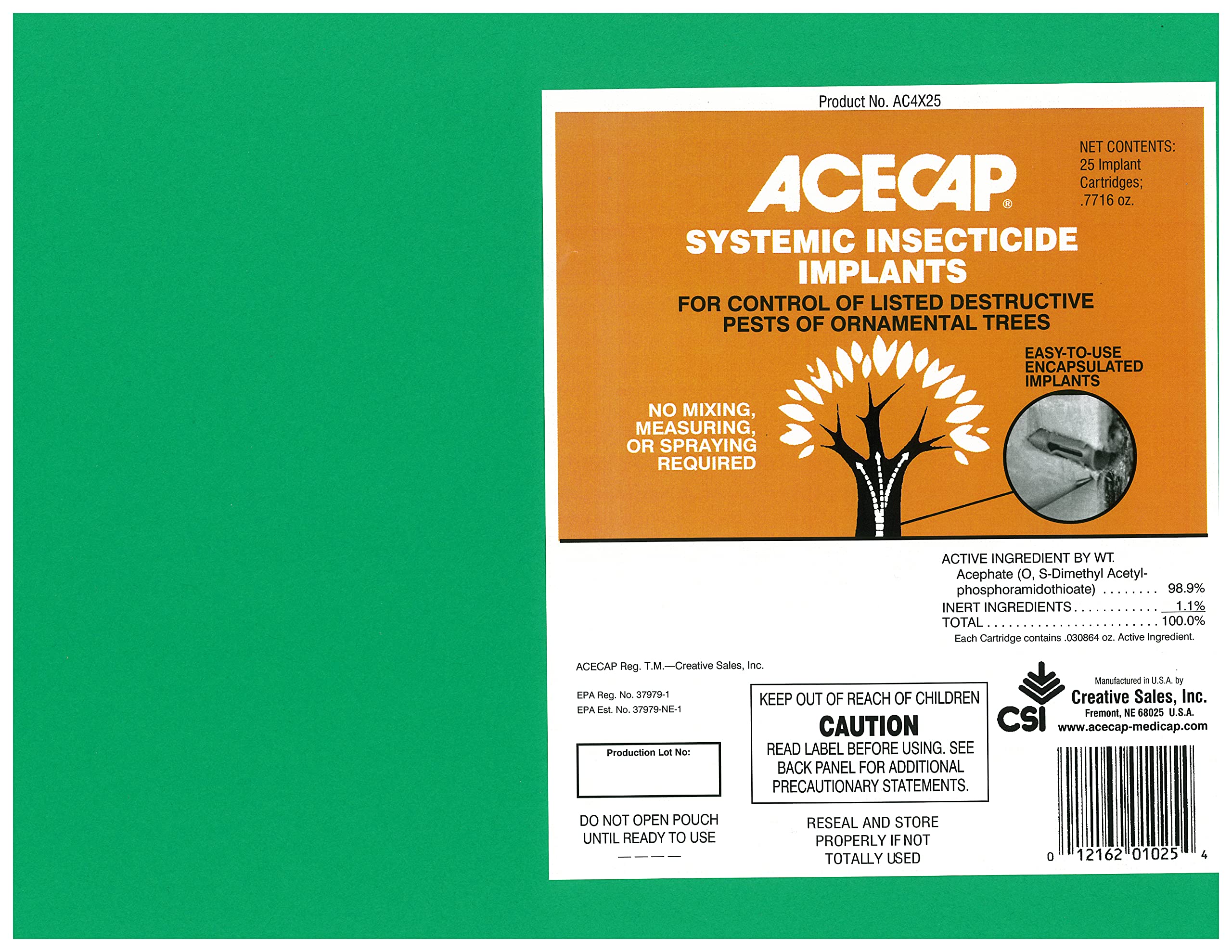 Mua 25-Pack Systemic Insecticide Tree Implants for Control of Tree ...