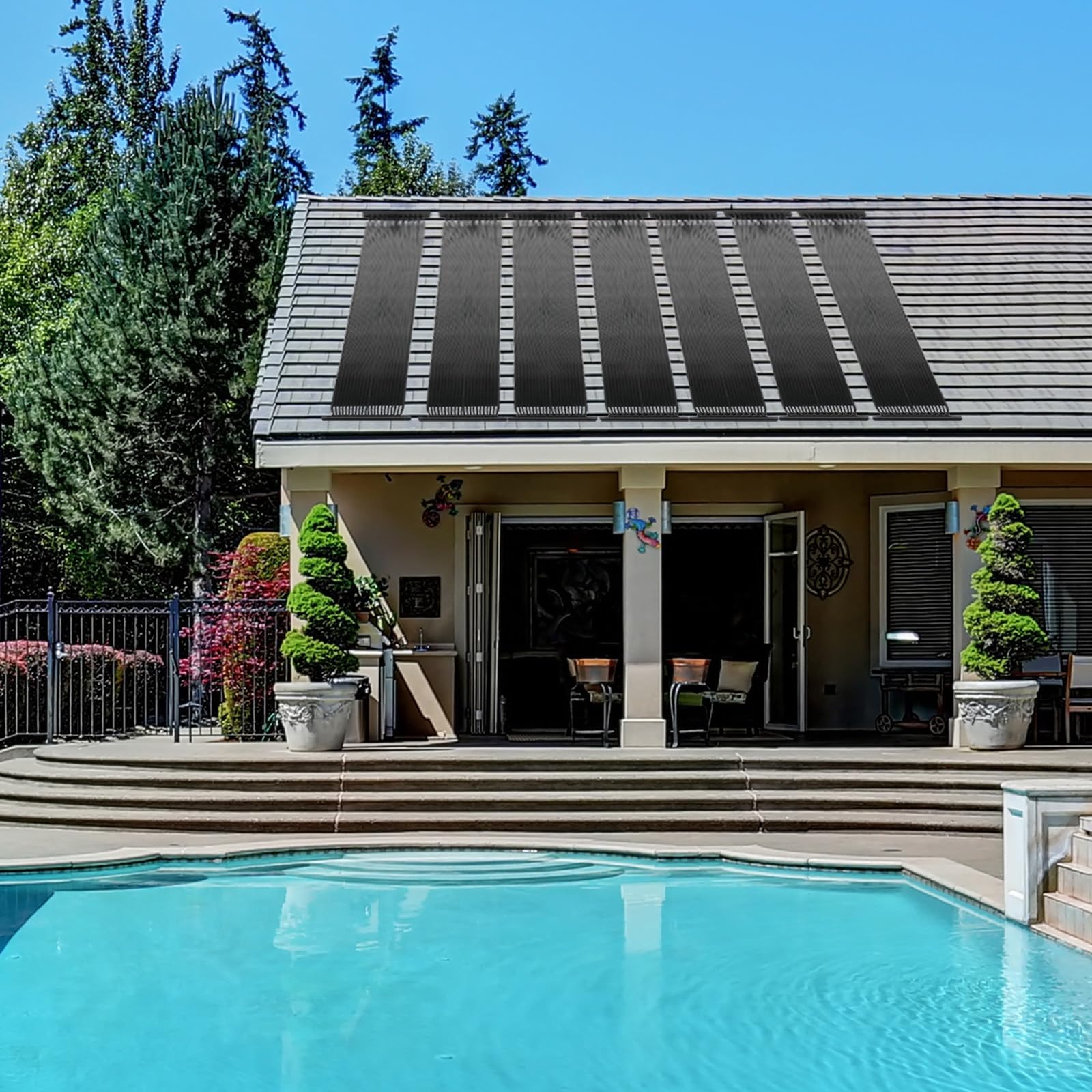 Mua VINGLI Solar Pool Heater Panel 2FT x 20FT Above Ground Pool ...